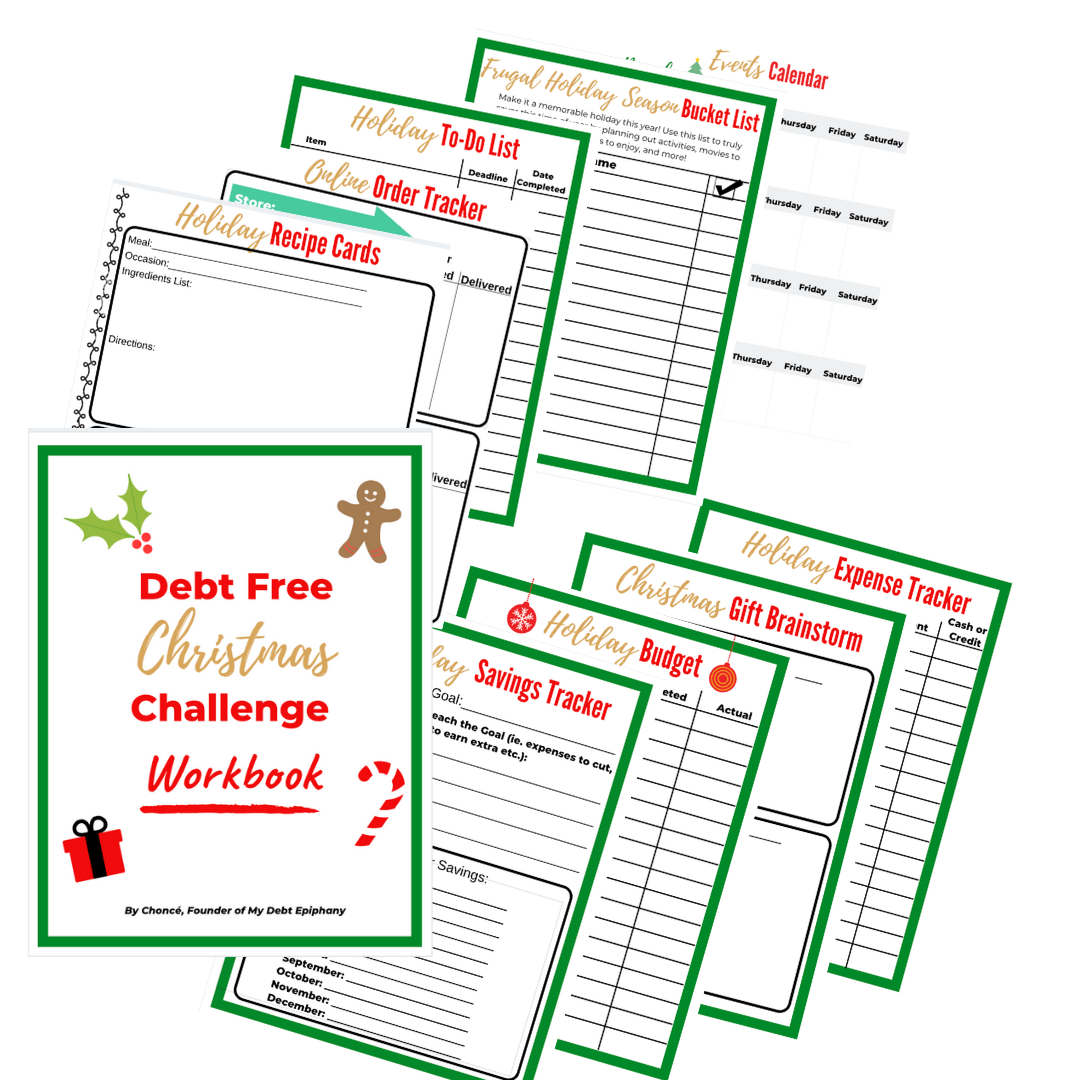 Debt Free Christmas Challenge - My Debt Epiphany